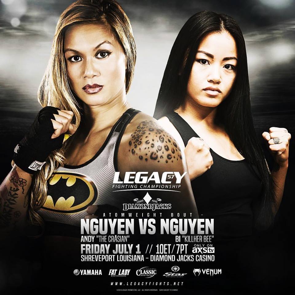 Babes of MMA: Andy Nguyen Returns to the Legacy FC Cage this Friday