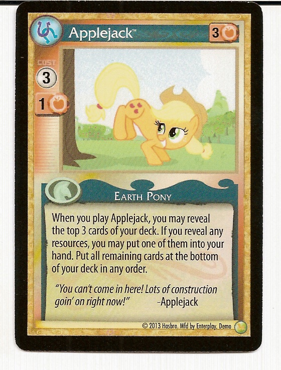 Equestria Daily - MLP Stuff!: All Cards from the MLP CCG Test Event at ...