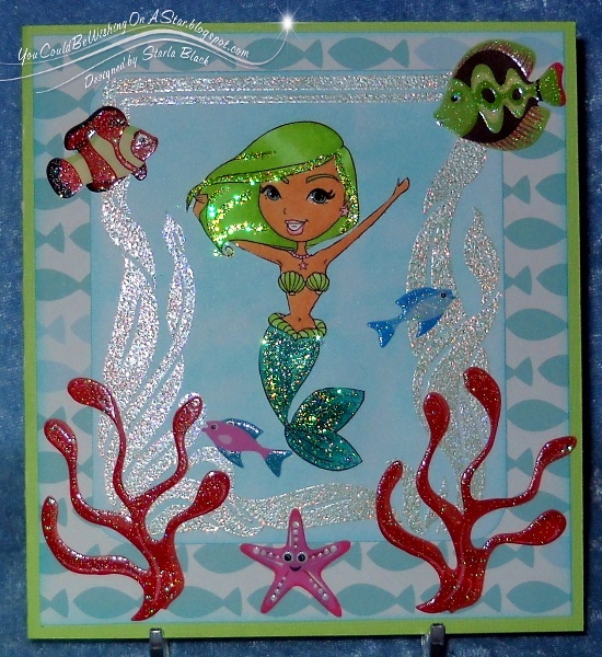 You Could Be Wishing On A Star: SSD Freebie Friday - Mermaid Mandy