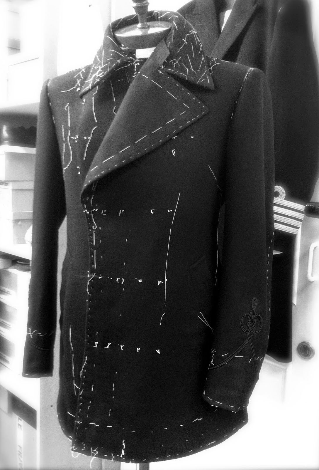 DAVIDE TAUB: Bespoke 'Bridge Coat' from Gieves & Hawkes: Natural Home ...