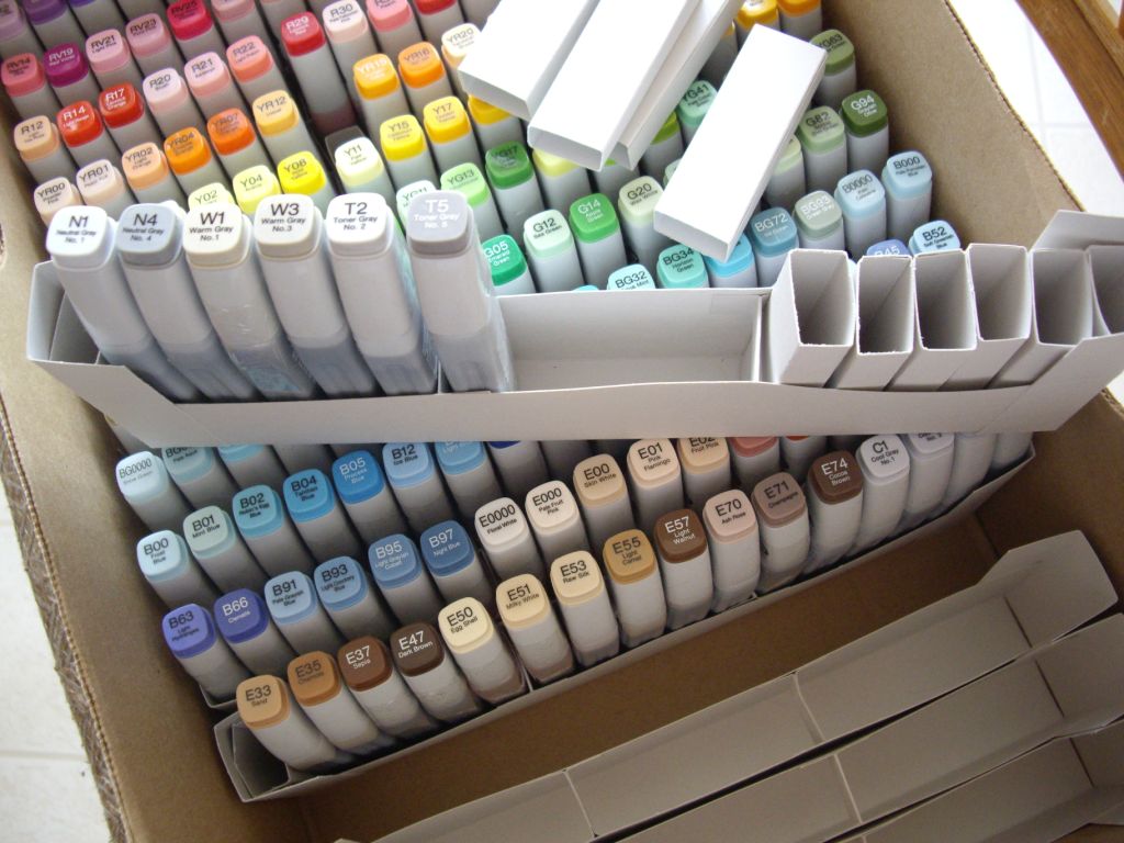 Stamping with KC Angel: Copic REINKER storage