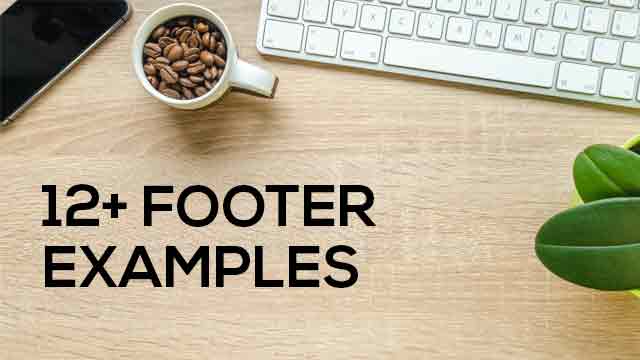 12+ Creative Footer CSS HTML Design Examples 12+ Creative Footer CSS HTML Design Examples