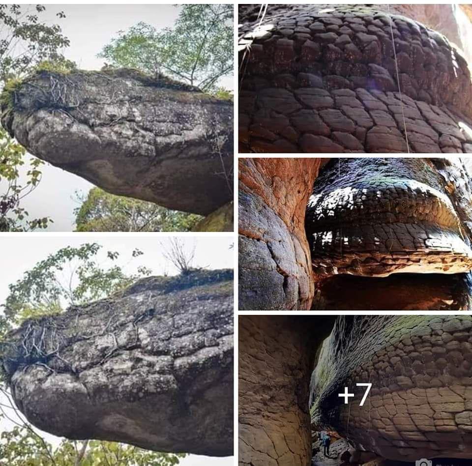 BLOG BUMI KITA: Catatan Geologi: Fitur relik kesan luluhawa batuan