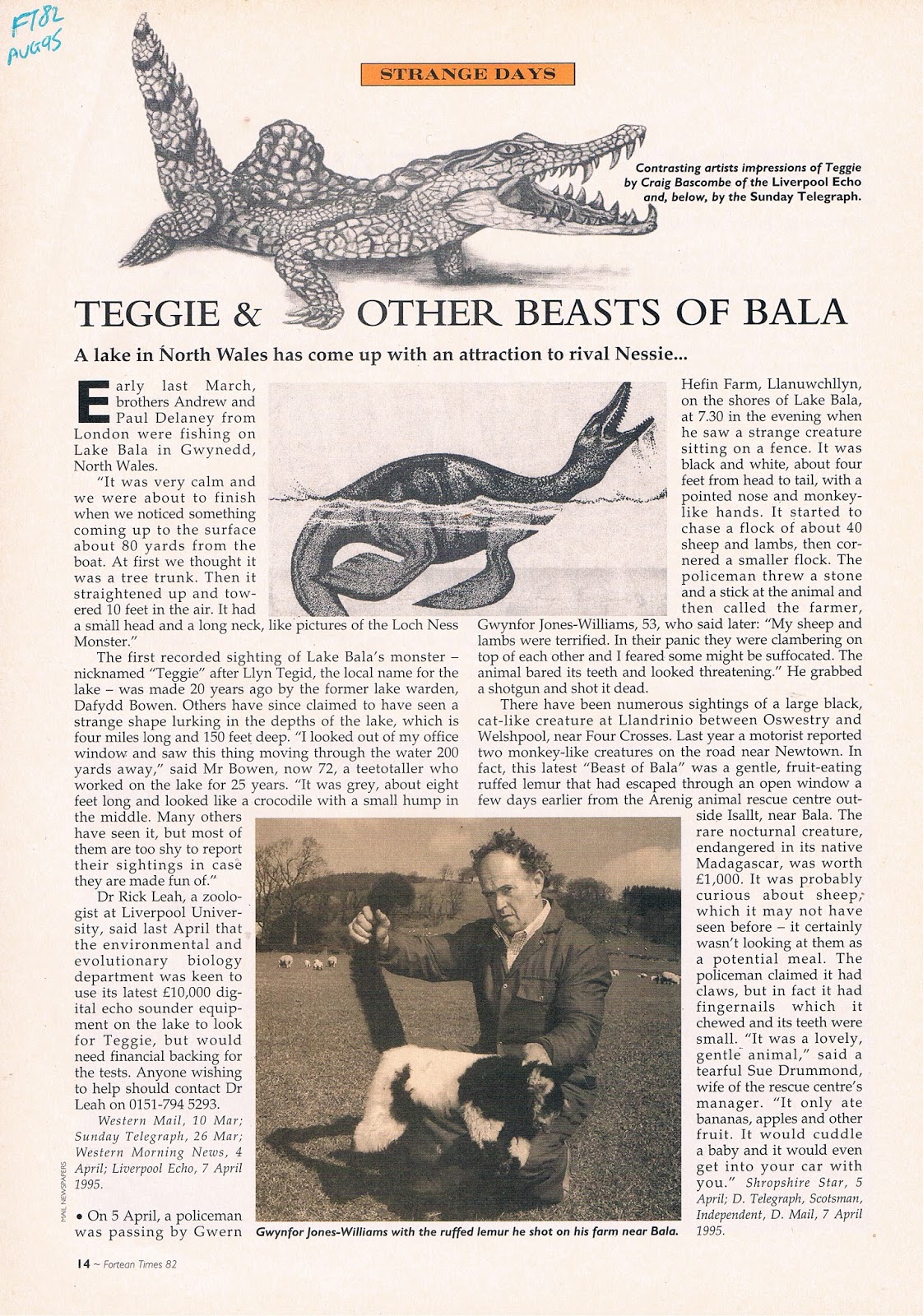 LOCH NESS MONSTER: The Lake Bala Monster