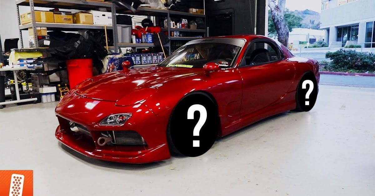 Mazda RX-7 Gets New Wheels!!