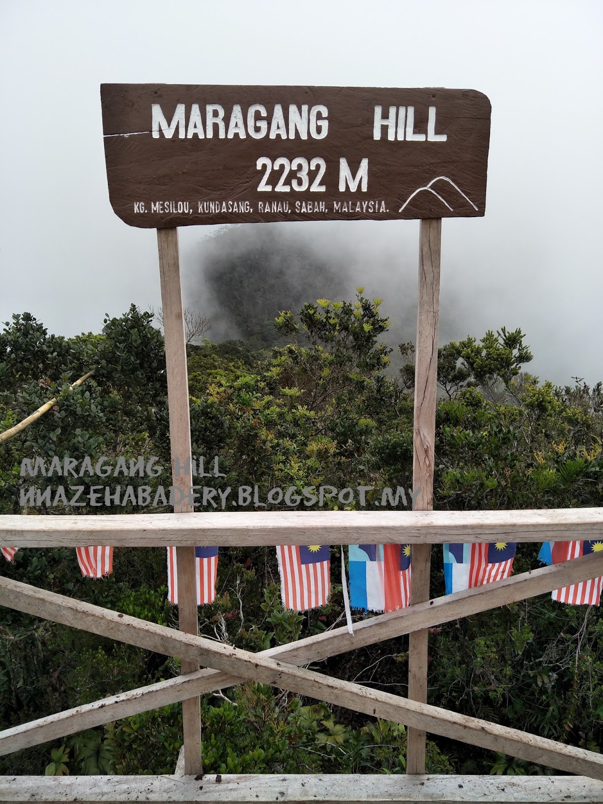 nazeha's story: Hiking: Maragang Hill, Kundasang