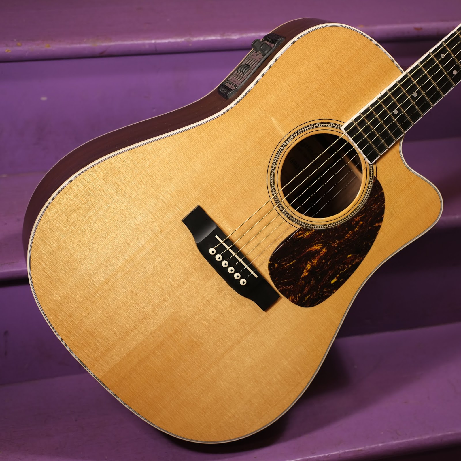 2007 Martin DC-16RGTE Acoustic/Electric Cutaway Dreadnought Guitar