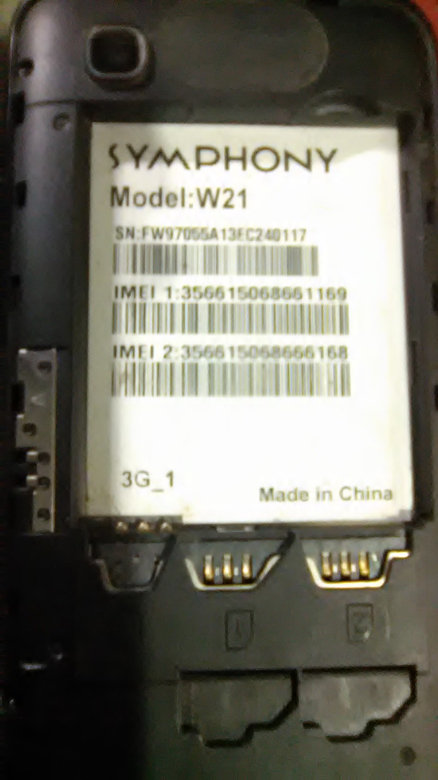 Android Official Firmware Upgeret: Symphony W21 3G/2G 1 Flash file V01 ...