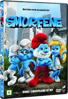 Stjernabloggen.no: Bilder av smurfene som jeg har på DVD filmer