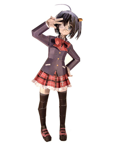 Love, Chunibyo & Other Delusions!: Rikka Takanashi Paper Model ...
