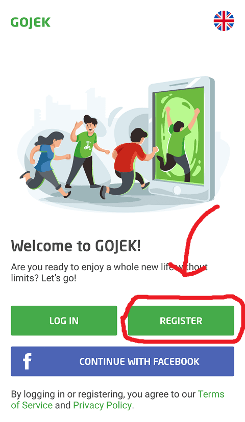 Cara Membuat Akun Gojek