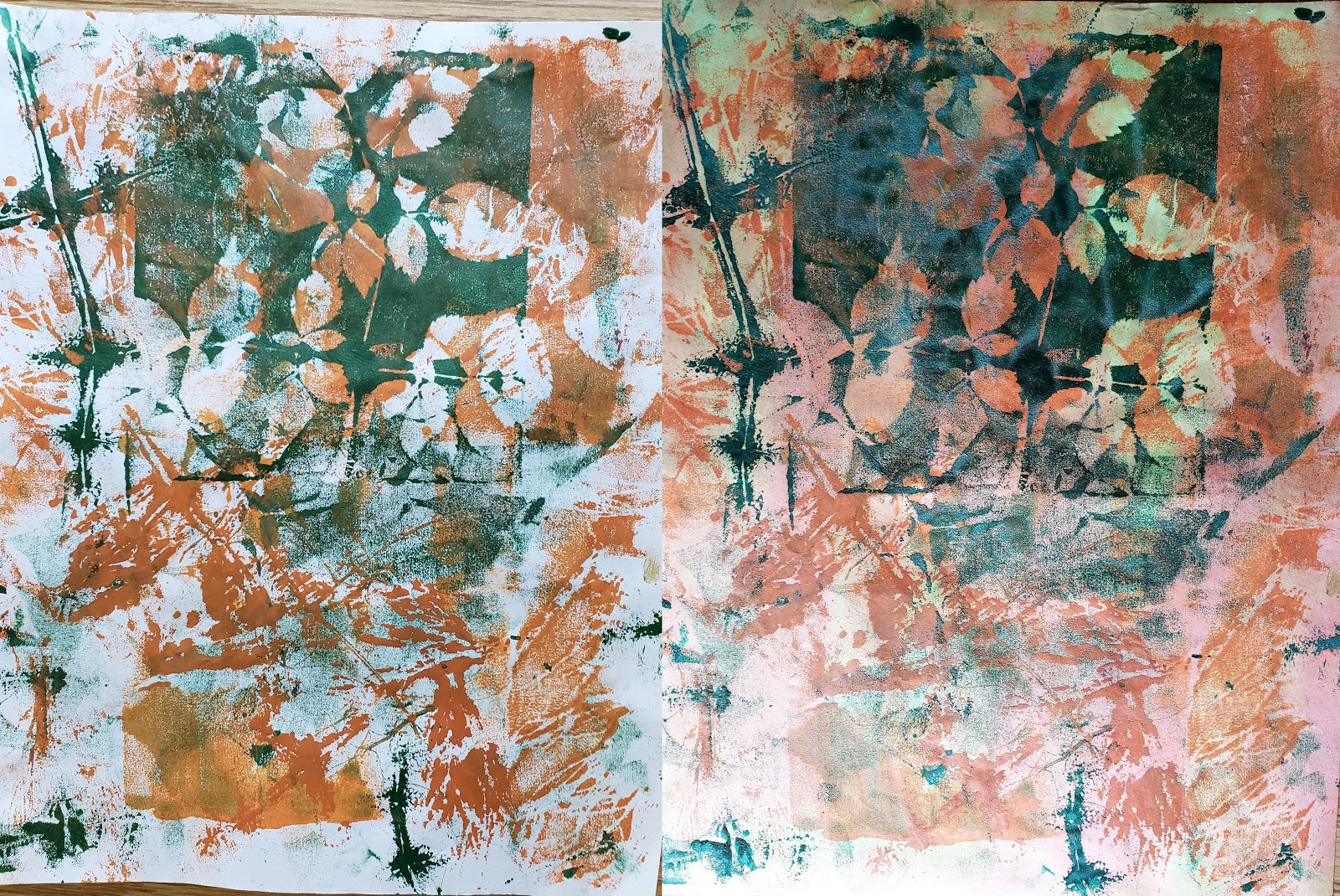 Robbie's Paw Prints: More screen printing with paints