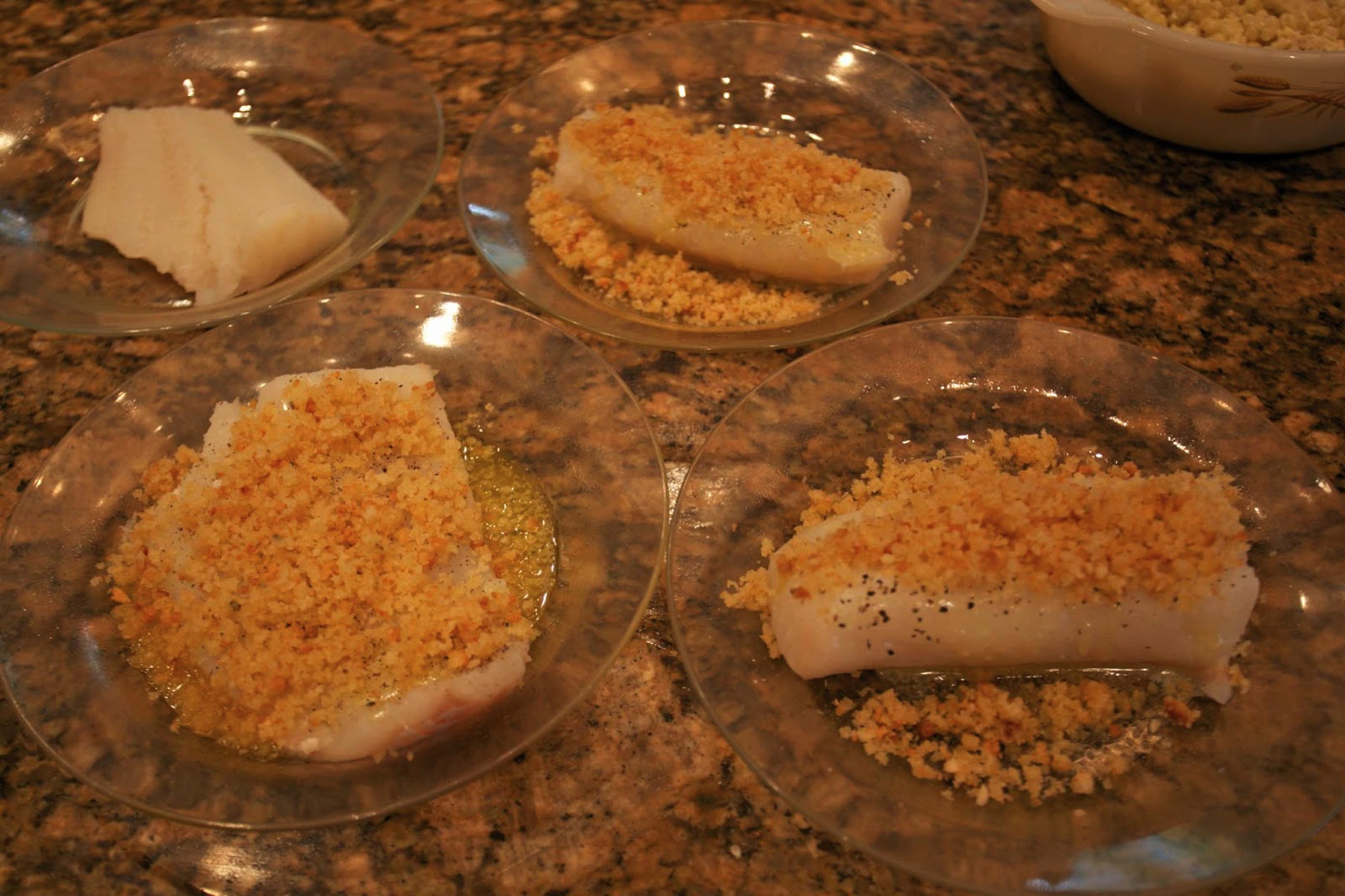 Baked Boston Scrod & Thrift Shopping