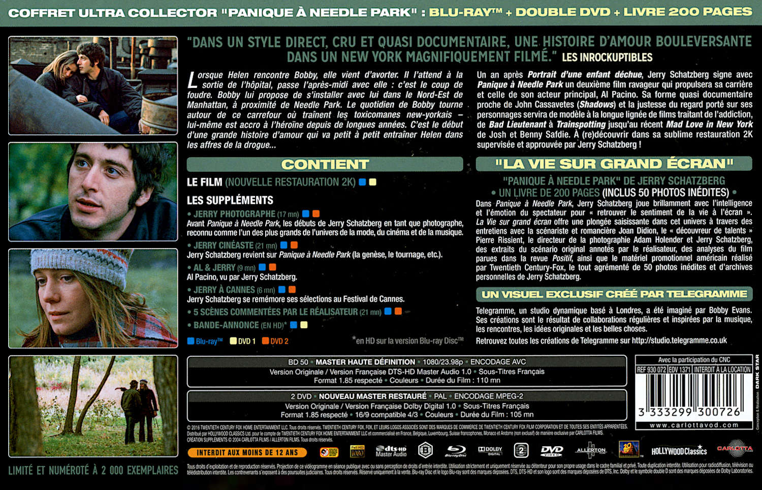 blu-ray and dvd covers: CARLOTTA FILMS BLU-RAY LIMITED COFFRET ULTRA ...