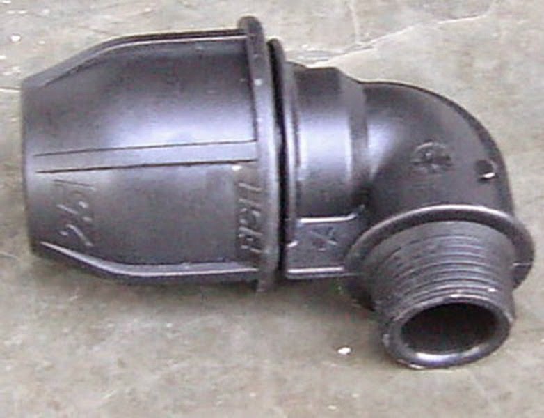 FISH COMPRESSION FITTING:pipa hdpe untuk air dan gas
