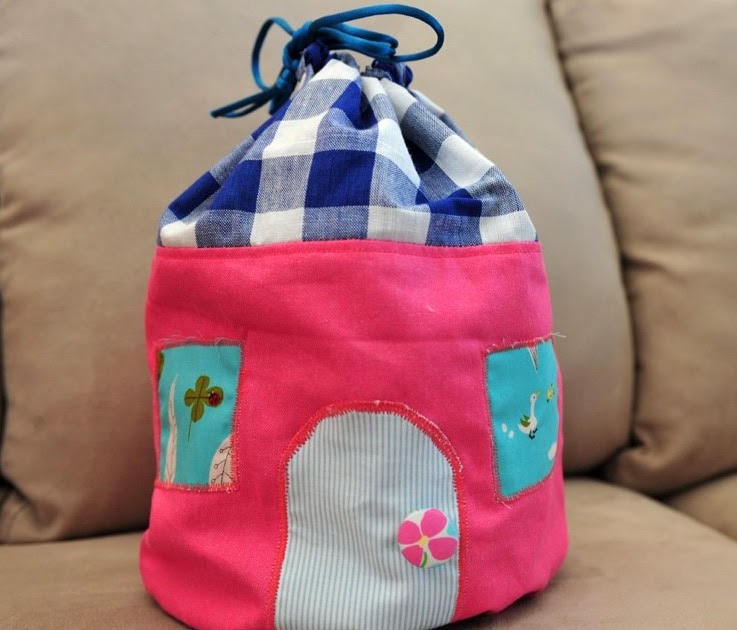 House Pouch Pattern & Tutorial ~ DIY Tutorial Ideas!