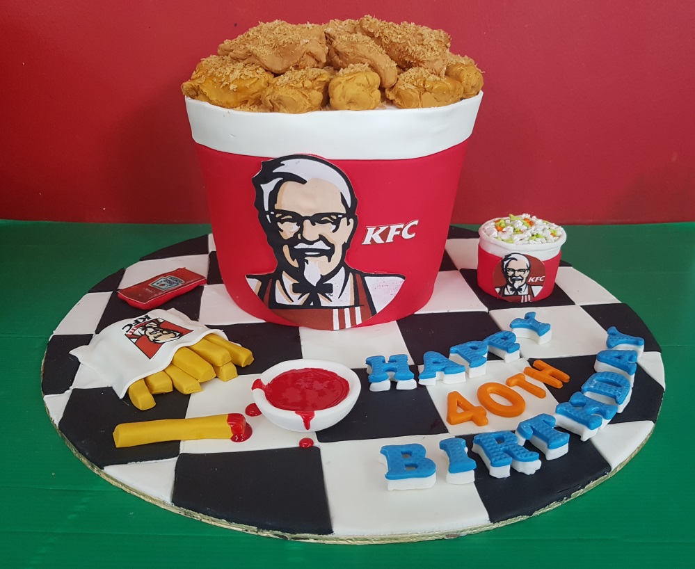 Yochana's Cake Delight! : KFC cake