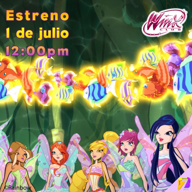 ¡Winx Club vuelve a Mexico con Azteca 7! - Winx Club All