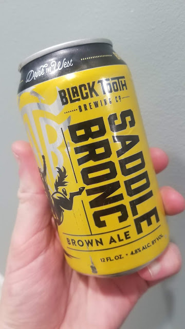 Sip and Puff: Black Tooth Brewing Co. - "Saddle Bronc" brown ale