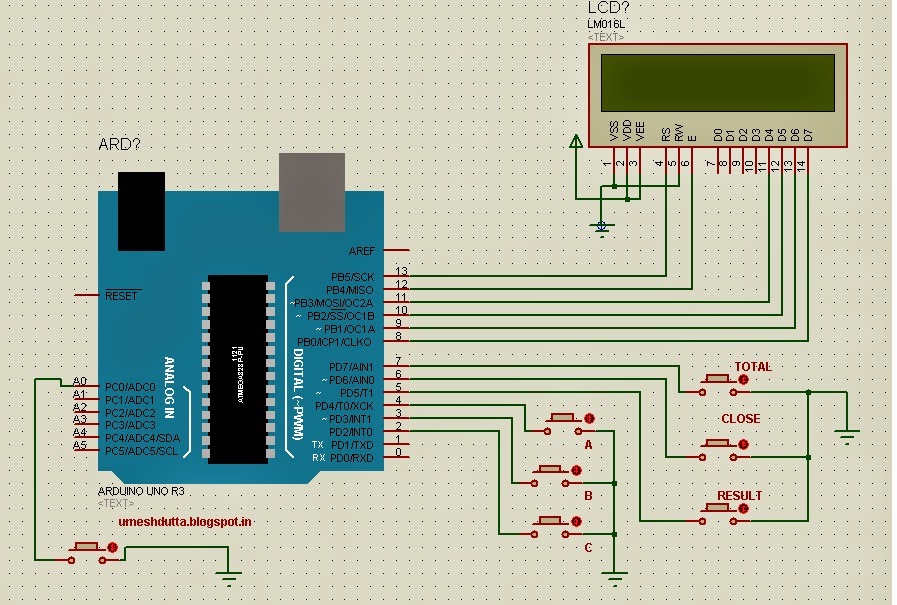 Electronics And Communication Engineering Electronic Voting Machine Using Arduino