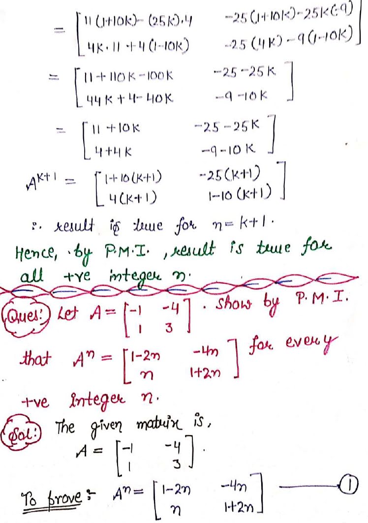 CH 3 - Matrices - Plus Two