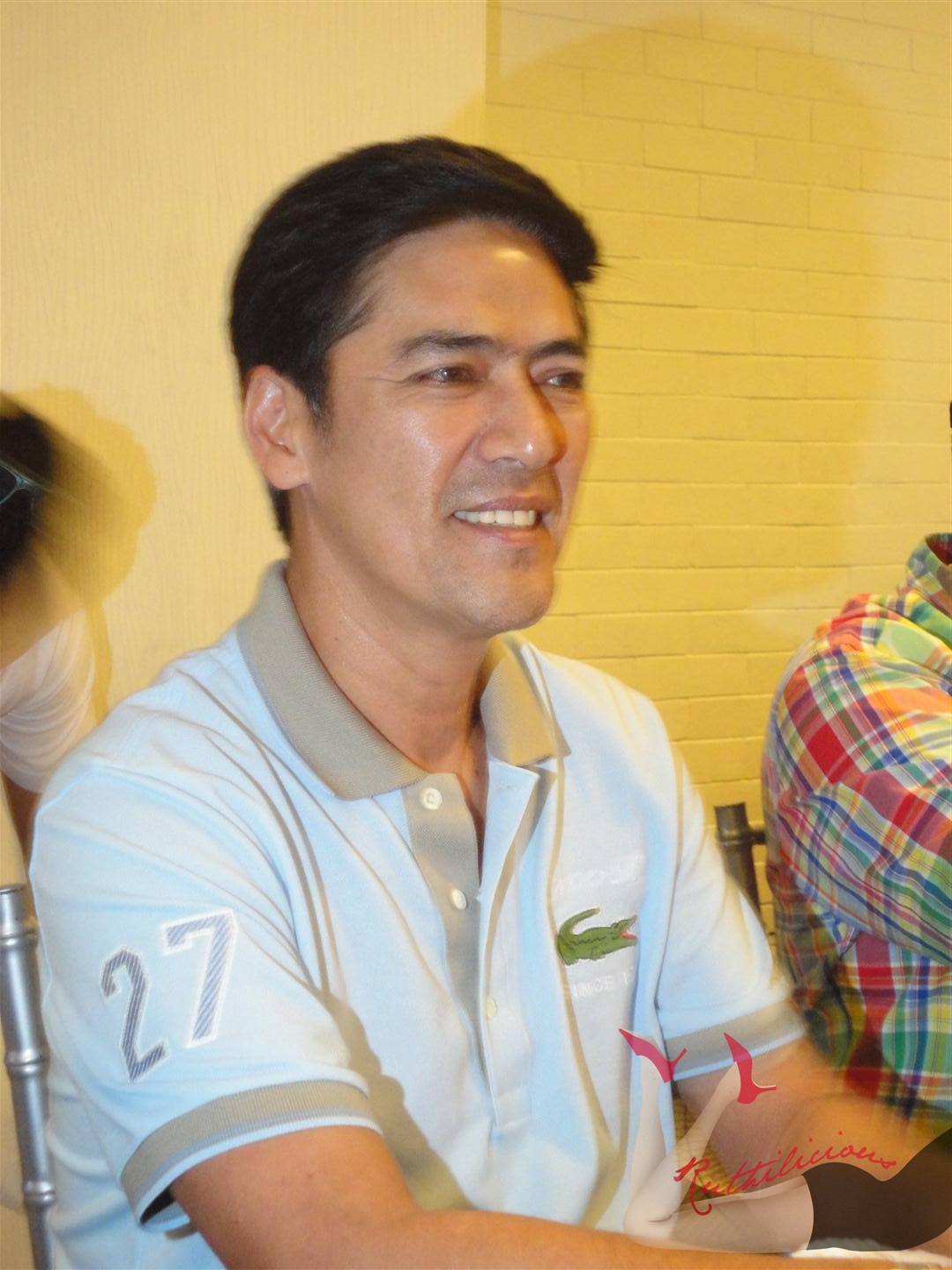 One thing I notice about Bossing Vic Sotto - he loves Lacoste shirts!