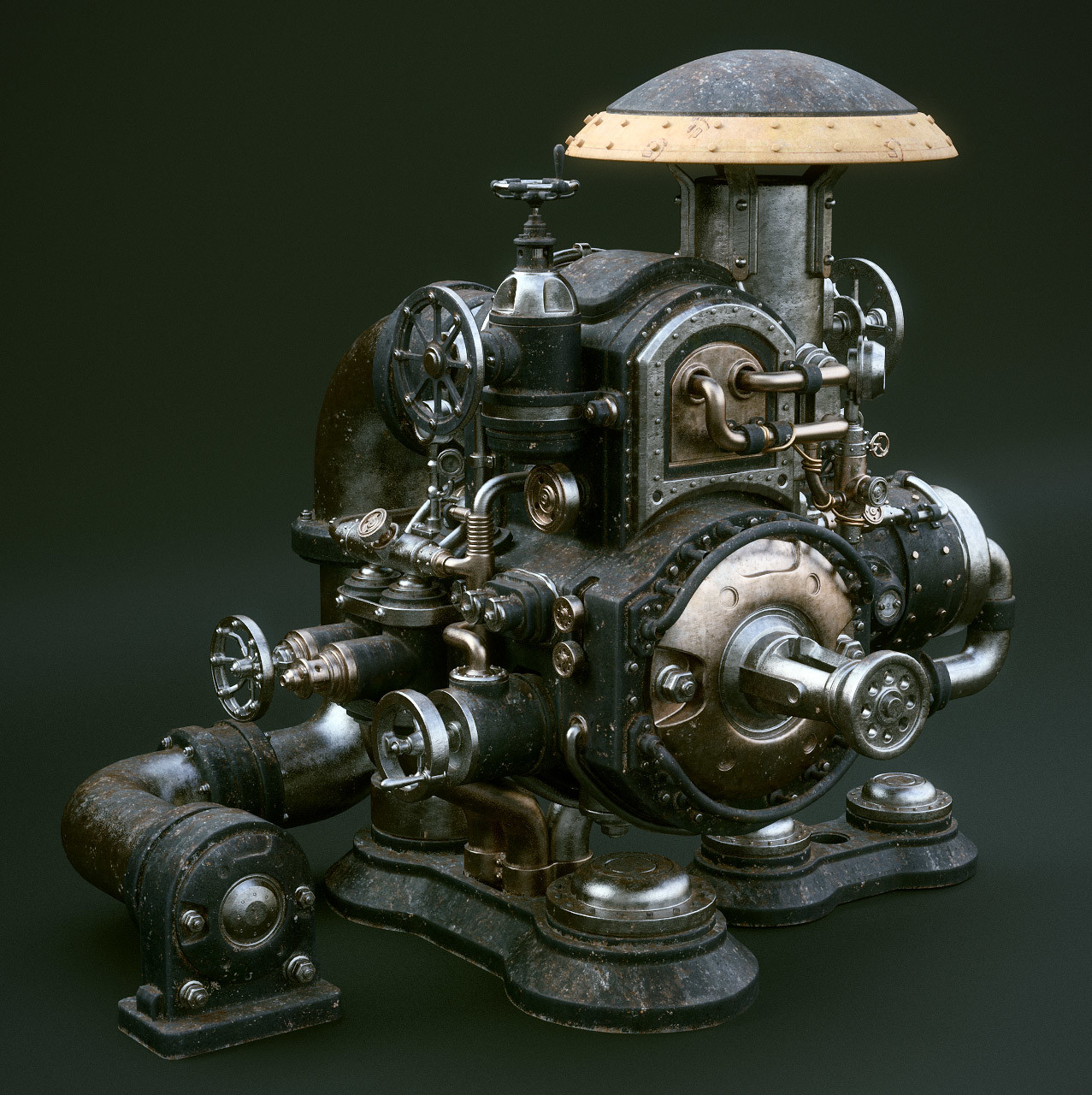 Steampunk Machine Shop machine brothers| steampunk lighting| steampunk ...