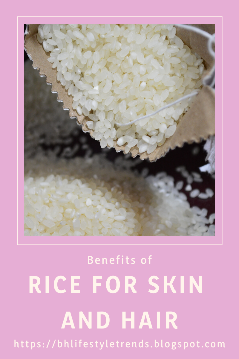 Rice benefits for perfect skin and silky hair