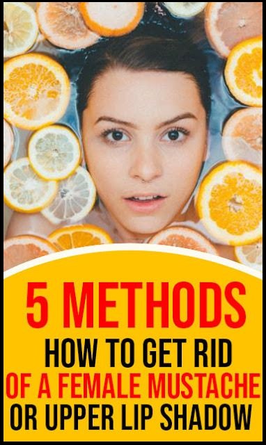 How to Get Rid of a Female Mustache or Upper Lip Shadow - 5 methods ...