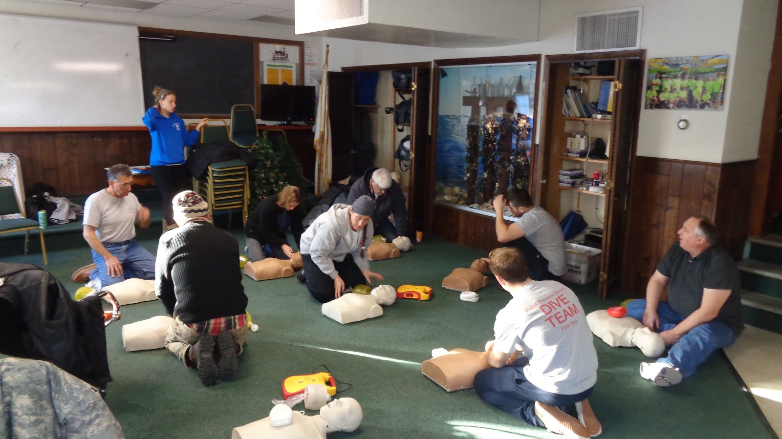 Point Pleasant Beach Rescue Dive Team: CPR/AED training