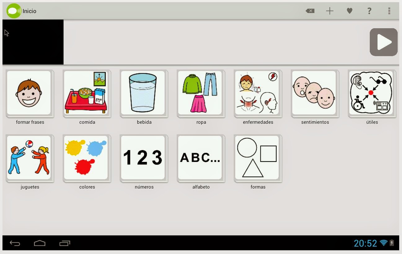 Informática para Educación Especial: LetMe Talk, un comunicador ...