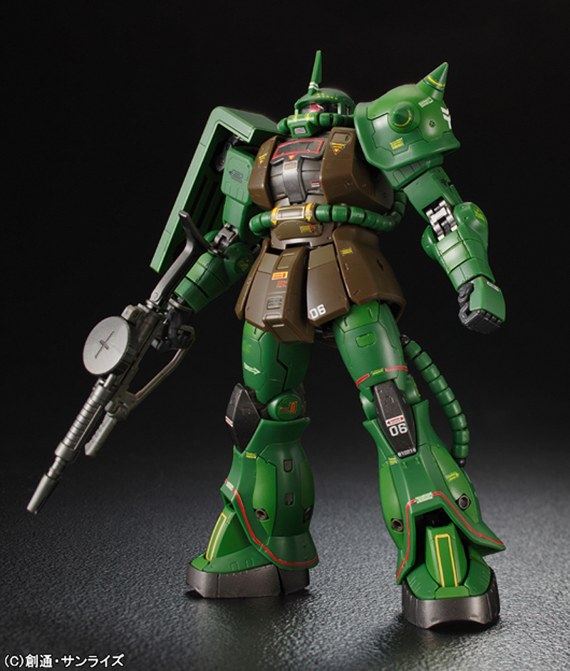 GUNDAM GUY: RG 1/144 MS-06F Zaku II Real Type Color - GUNPLA EXPO WORLD ...
