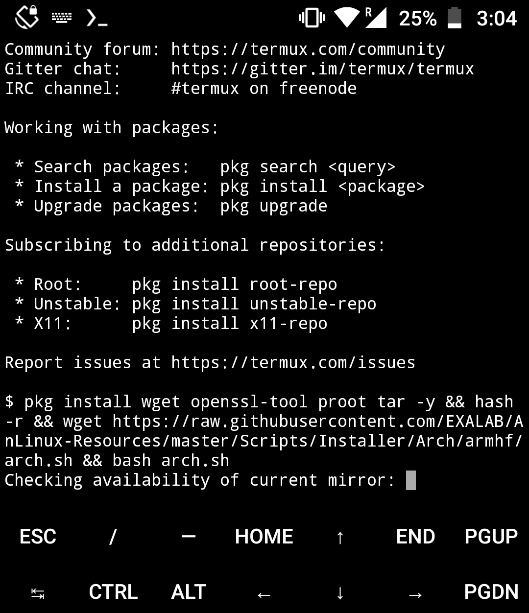 How To Install Latest Arch Linux Os On Android Mobile Without Root