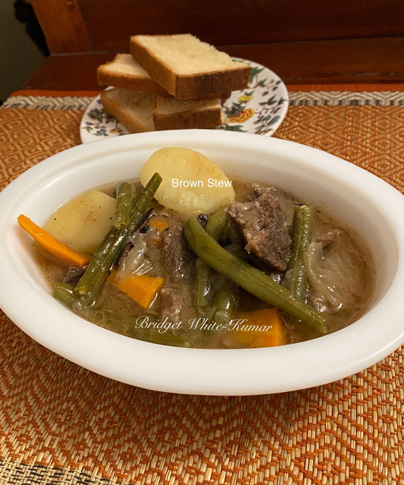 ANGLO-INDIAN CUISINE : ANGLO-INDIAN BROWN STEW