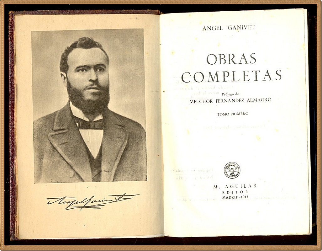El Asno de Apuleyo: ÁNGEL GANIVET (1865-1898)
