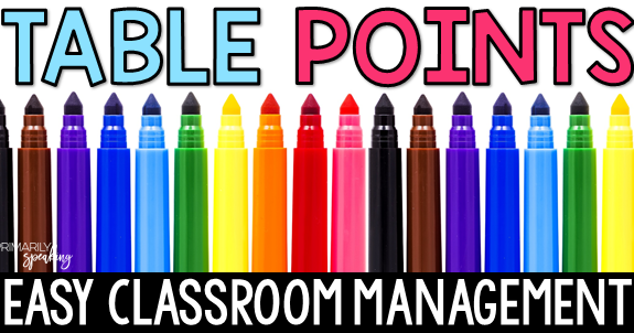 Keeping Table Groups on Point {Using Table Points to Reward Small ...