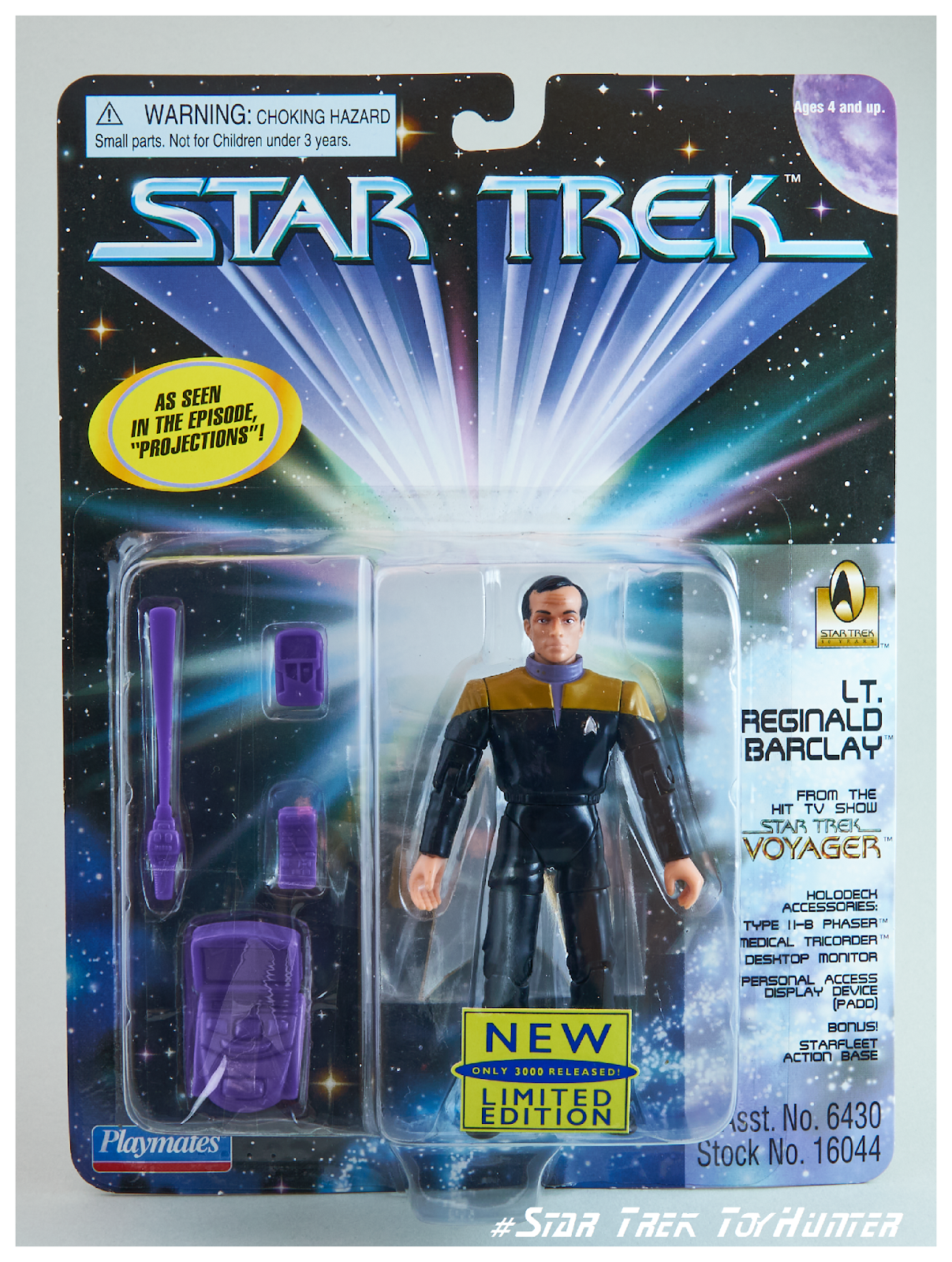 Star Trek Toyhunter: 16044 Lt. Reginald Barclay „Projections“
