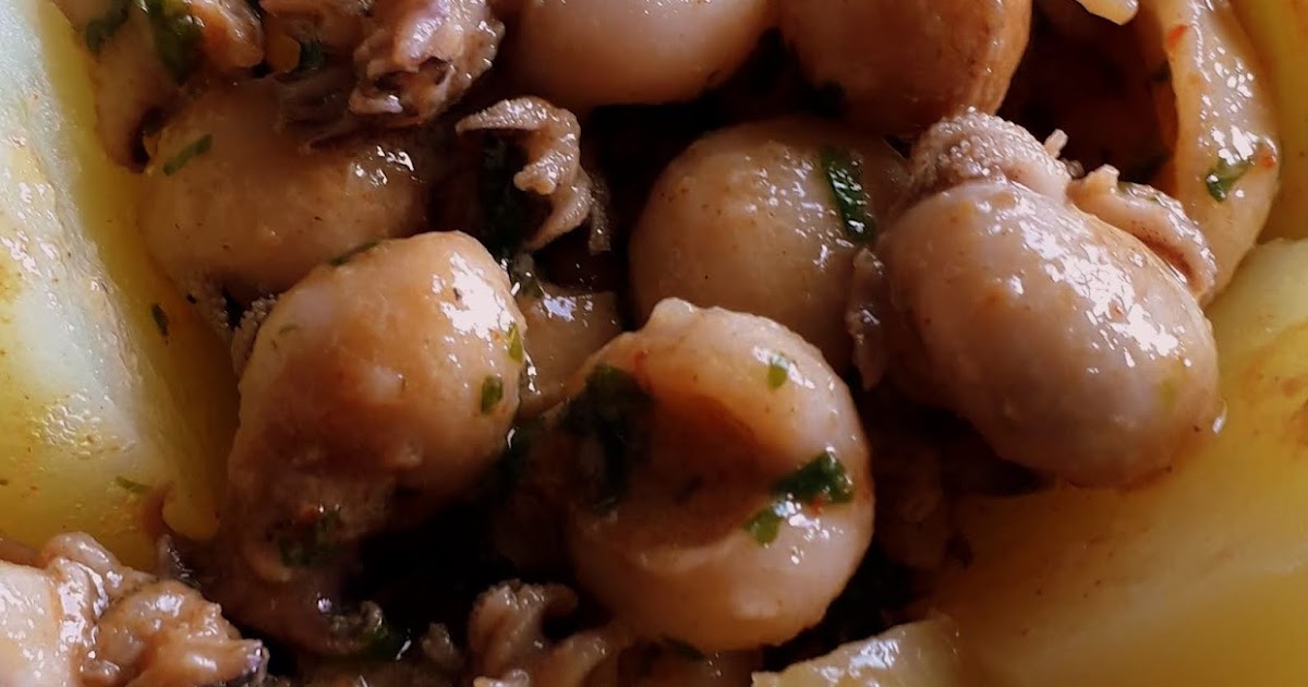 Bago de Romã: Choquinhos Estufados à Setubalense