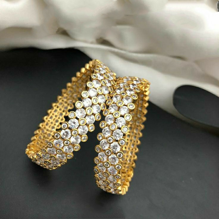 CZ bangles designs