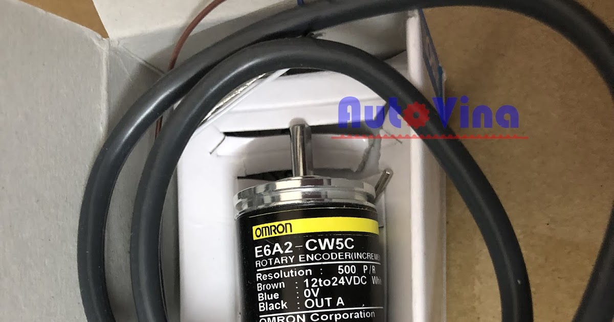 E6A2-CW5C-500ppr Encoder Omron | Đại lý bán Servo PLC HMI