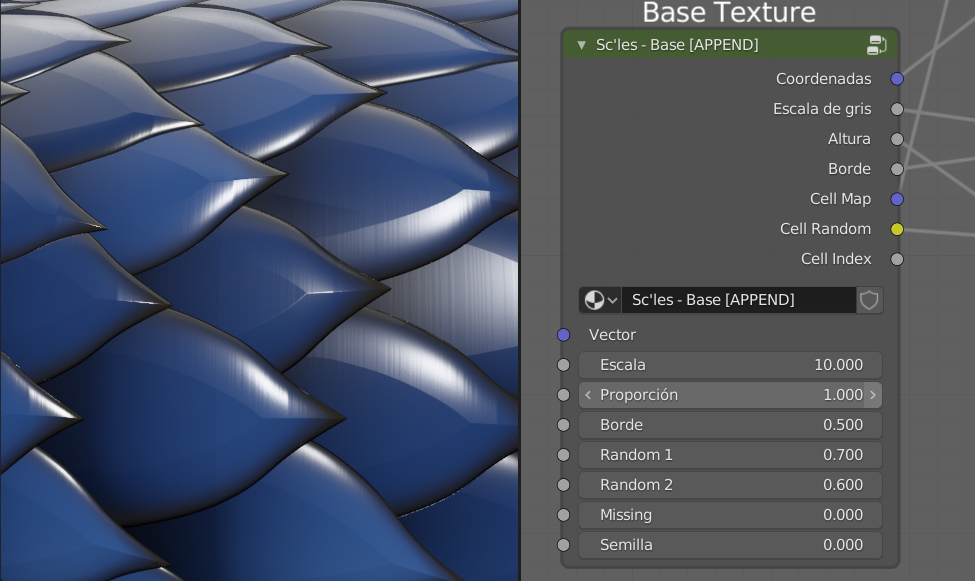 Estudiando Blender: Nodos procedurales de Simon Thommes