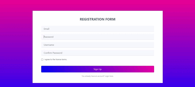 Register Form Bootstrap 4 5 Gradient Background Color Code Github Register Form Bootstrap 4 5 Gradient Background Color Code Github