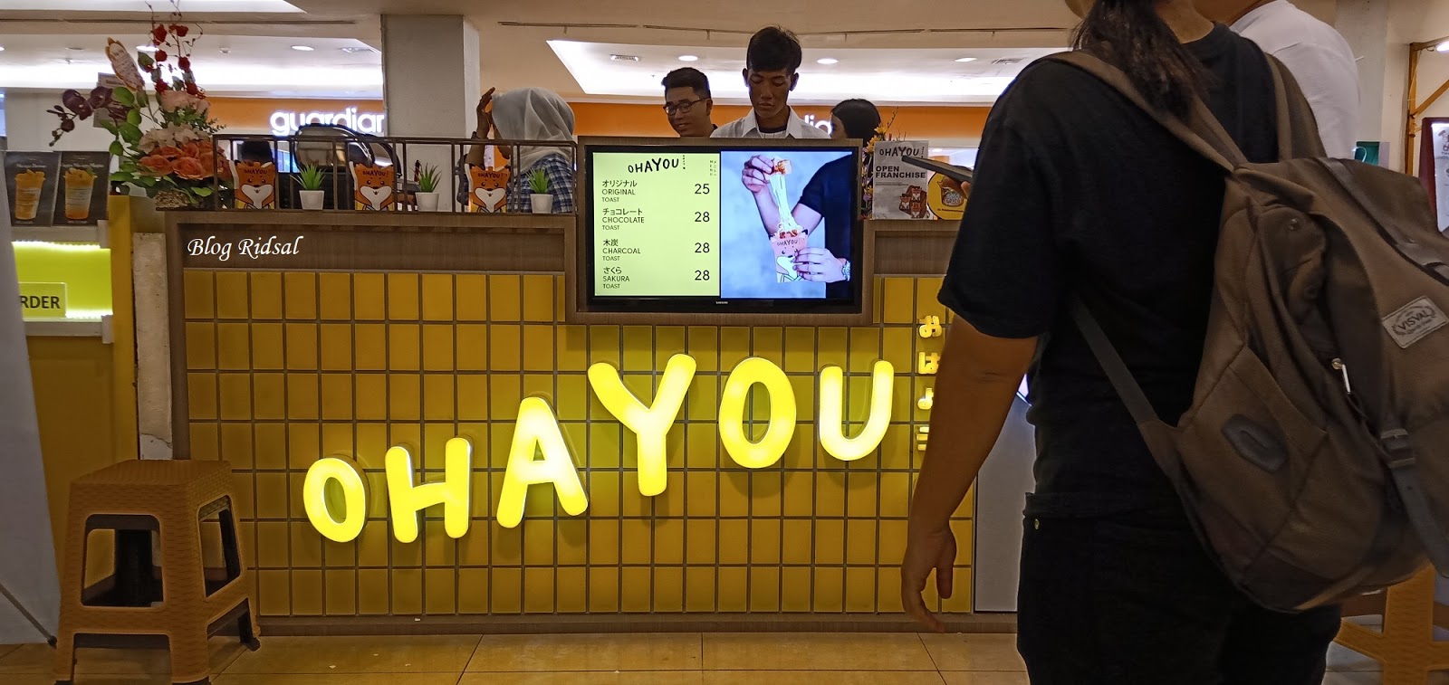 Ohayou Cheese Toast: Mencoba Roti Kekinian ala OHAYOU! - Blog Ridsal