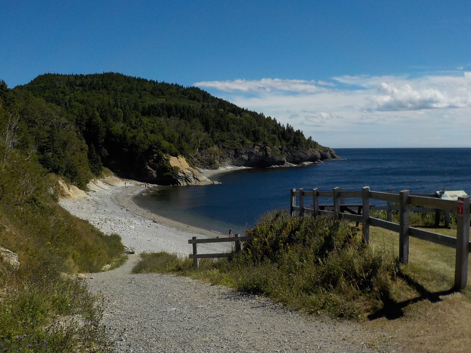 Les campigneux: Camping Parc National Forillon, Gaspésie