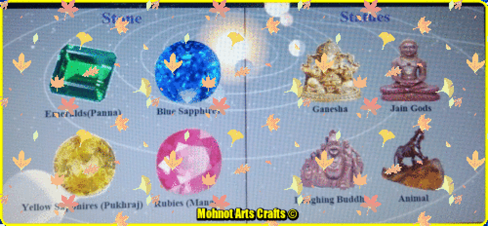 Mohnot ArtsCrafts: Gemstone and Gemstone Statue for Kumbh Rashi