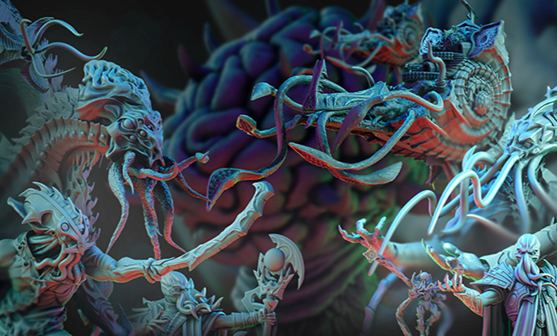 Can Your Game Do This? Decent into Madness: An Illithiad Army Concept ...