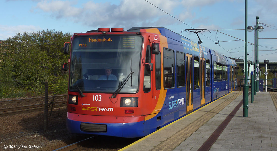 Blackpool Tram Blog: Supertram in the Autumn