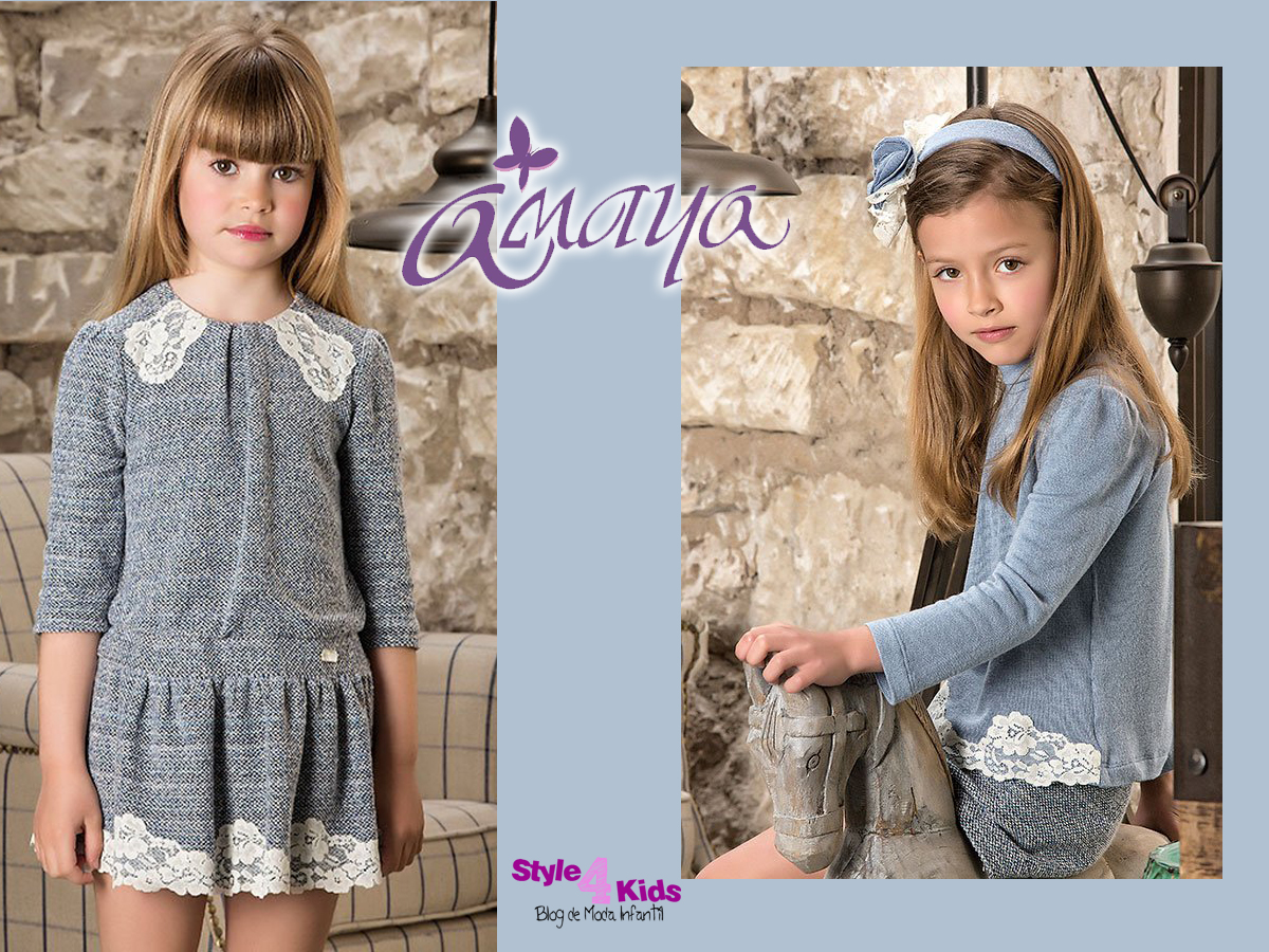 Style 4 Kids: Amaya Moda Infantil - Elegancia este Invierno