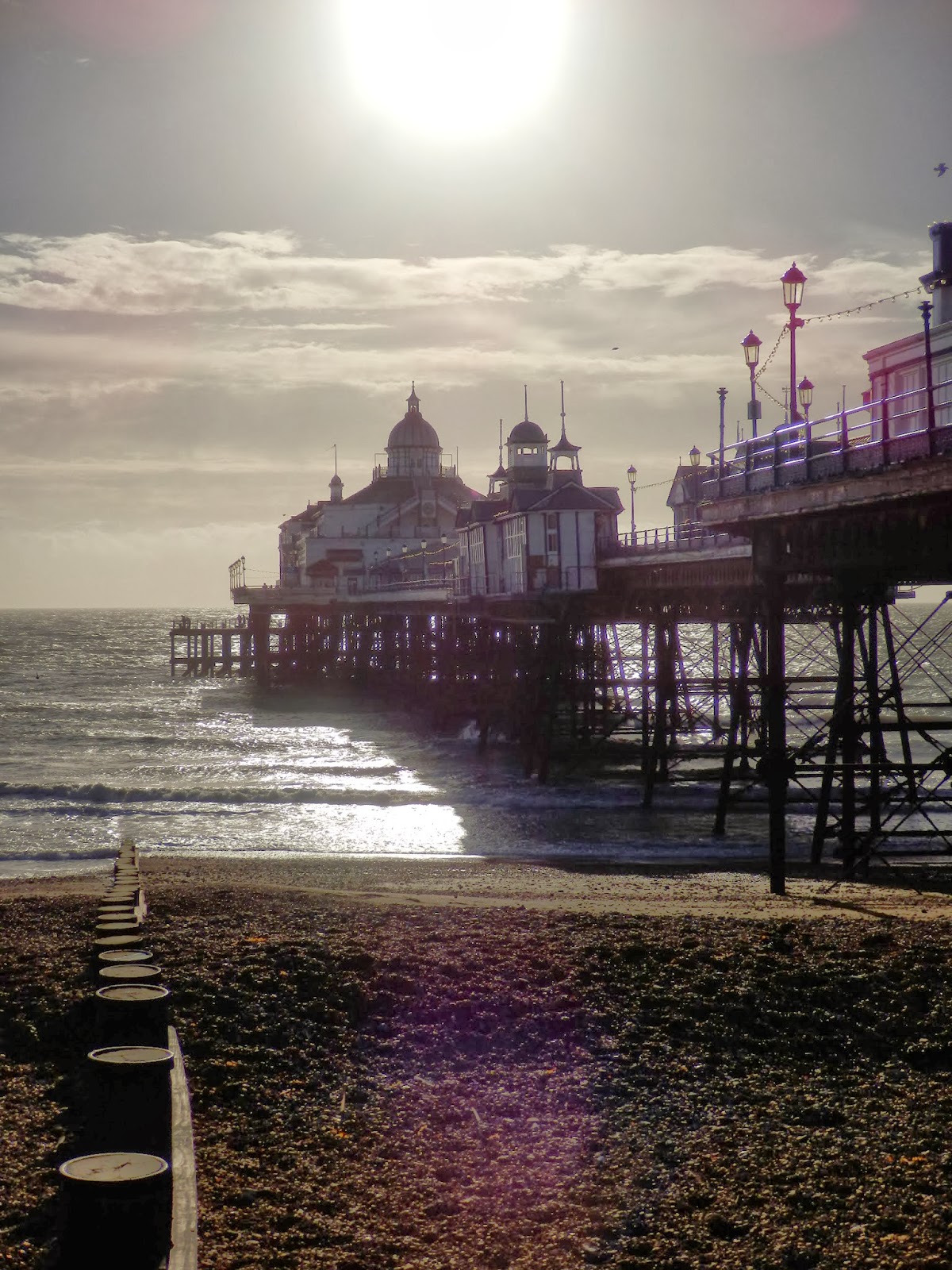 Judith I Bridgland: Stormy Weather at Eastbourne