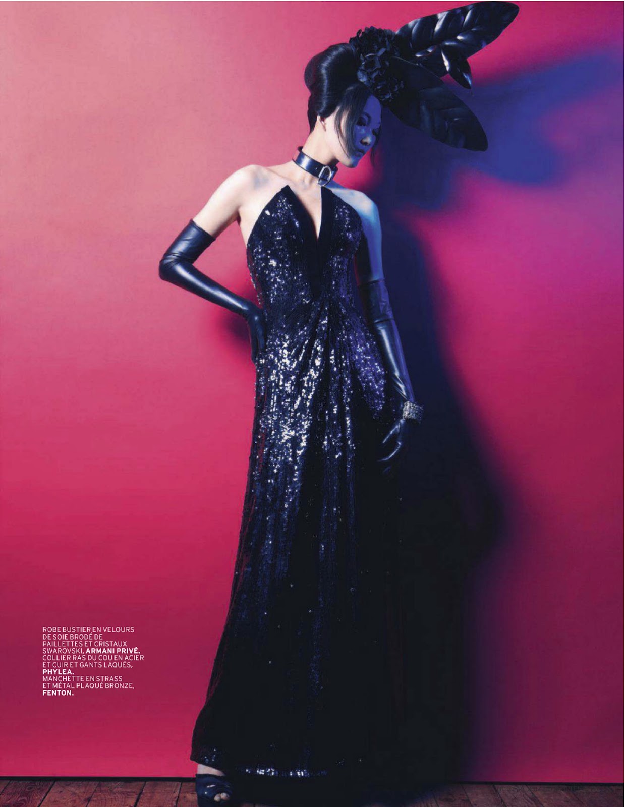 extreme couture: claire collins and emma xie by alexander neumann for l ...